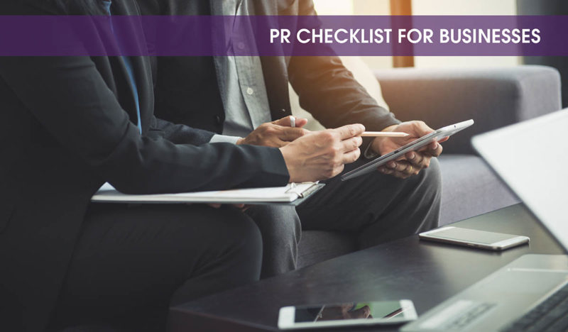PR Checklist For Businesses - Midas PR