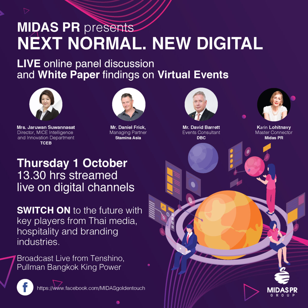 MIDAS PR presents NEXT NORMAL. NEW DIGITAL - Midas PR